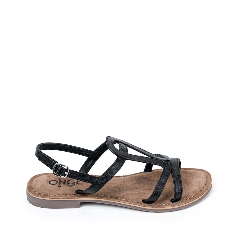 Once Ženske sandale ONCE-IF-9232 Nero-Vela, Crna