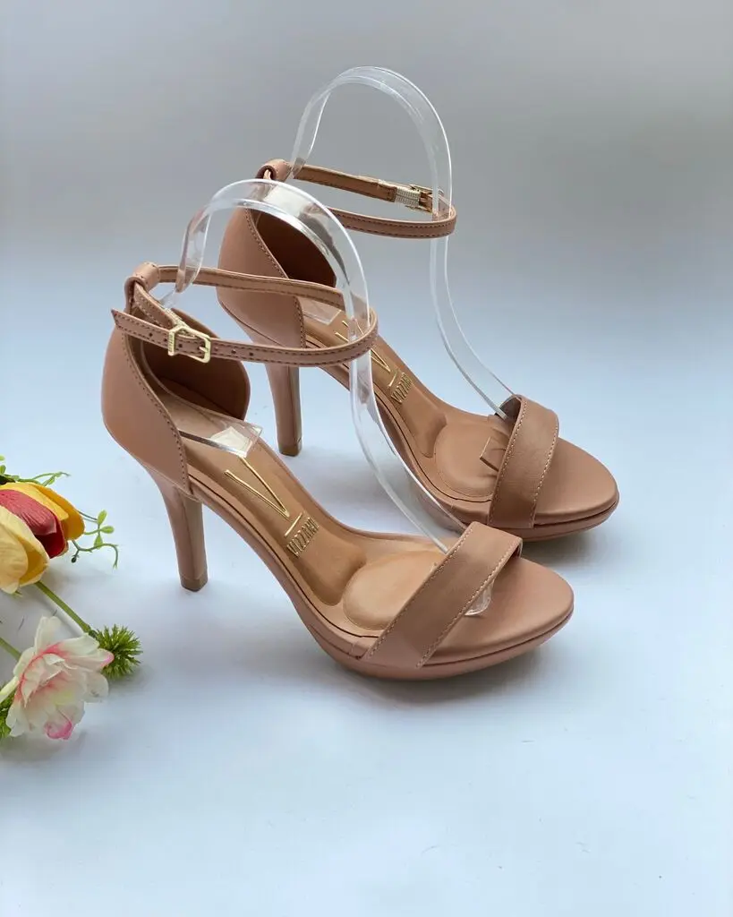Squareonline Ženske sandale na štiklu Blush Elegance, Bež