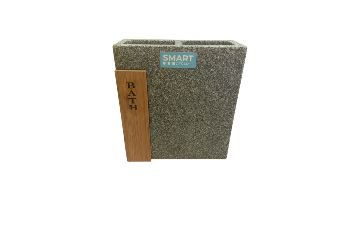 Smart držač za četkice -Sivo-Drvo-SMART-BPO-4984B