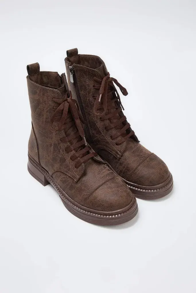 Trendyol Shoes Ženske čizme Takaw26Bo00083, Braon