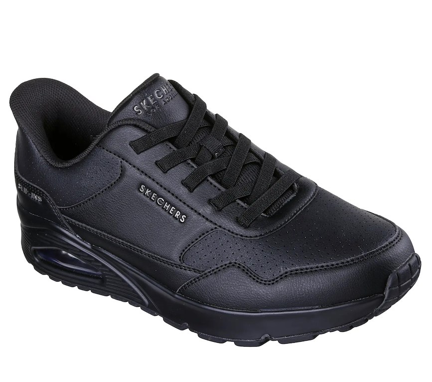 Skechers Muške patike Uno-Banksia Luxe, 183023-BBK, Crne