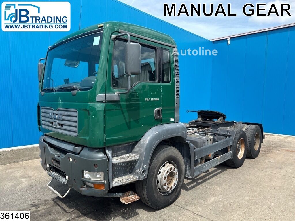 MAN TGA 33 360 6x4, Manual, Steel suspension tegljač