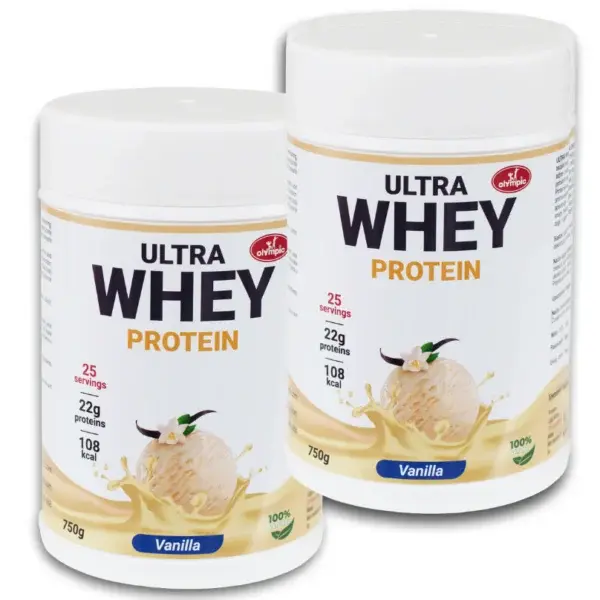 Olympic Ultra Whey protein, Vanila, 750 g, 2 komada