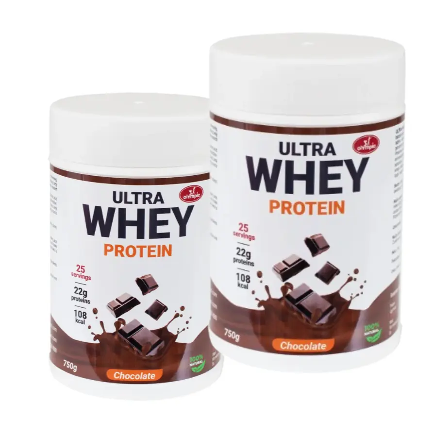 Olympic Whey Protein Ultra, Čokolada, 750 g, 2 komada