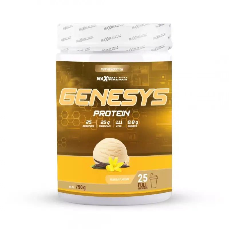 Maximalium Protein Genesys, Vanila, 750g