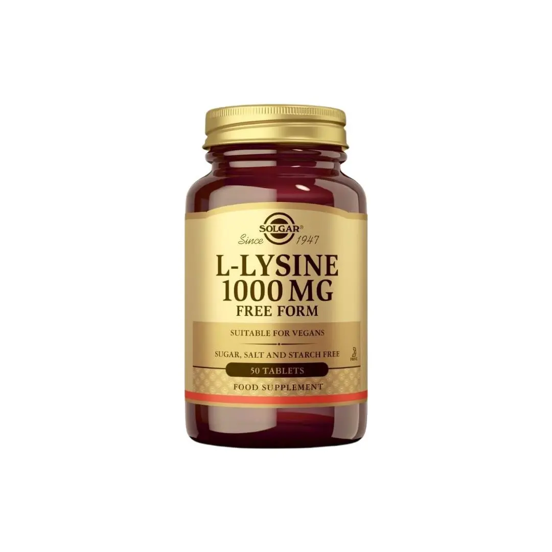 Solgar L-Lizin 1000 mg, 50 tableta
