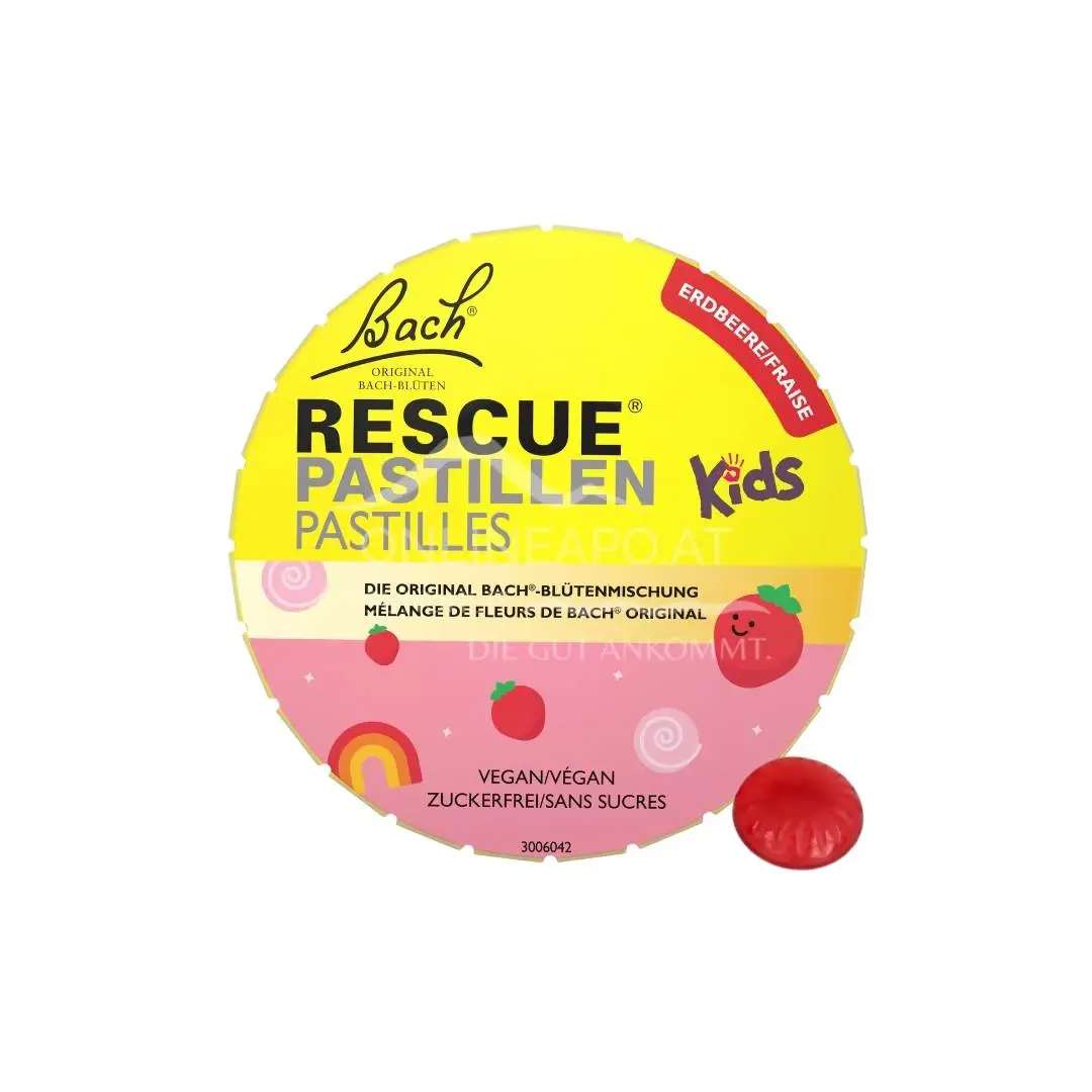 Bach Rescue Pastile za decu sa ukusom jagode, 50 g