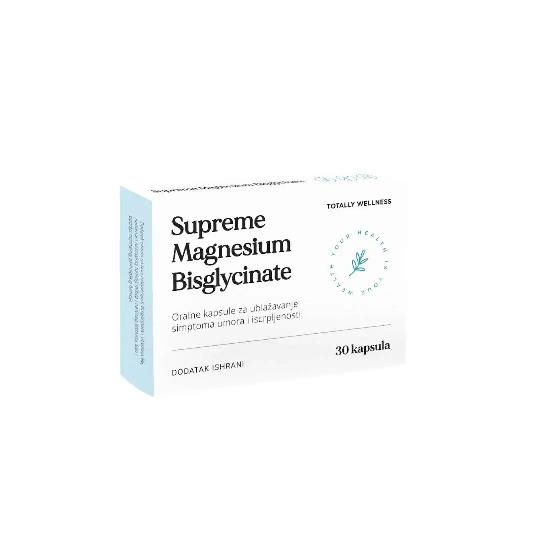 Supreme Kapsule Magnesium Bisglycinate, 30 kapsula