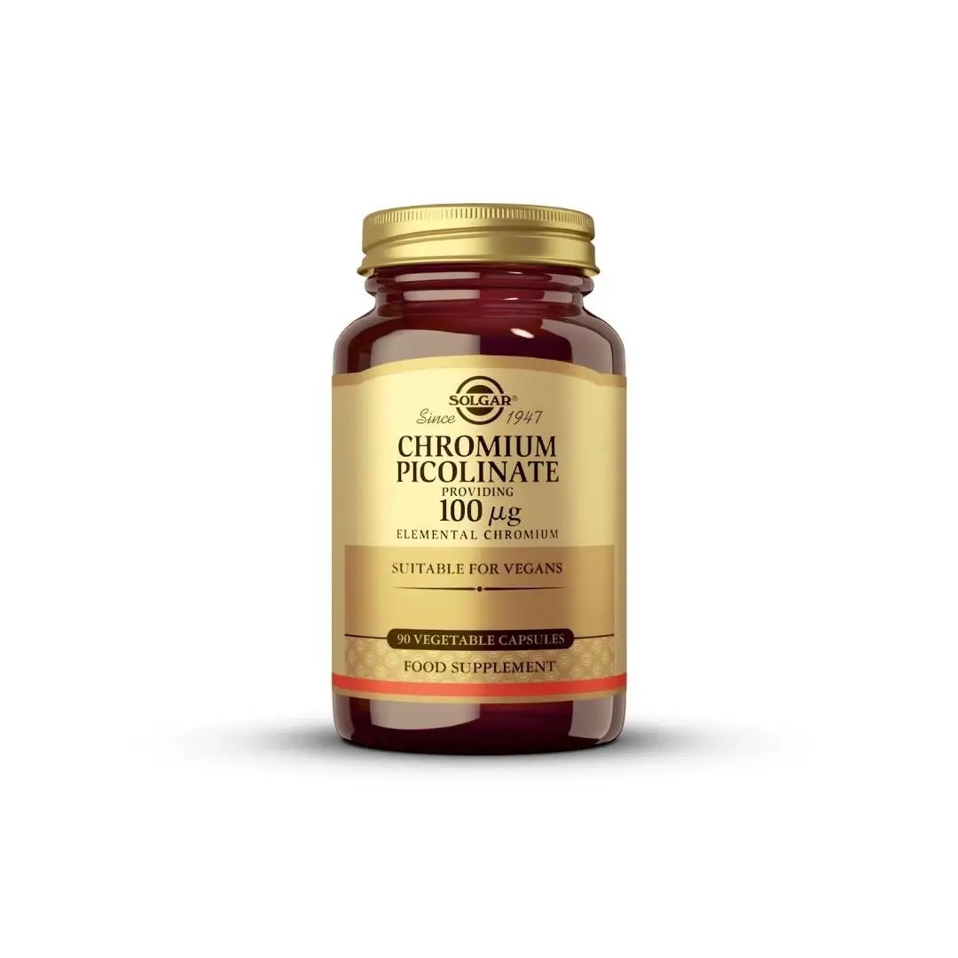 Solgar Hrom Pikolinat 100 mcg, 90 Tableta