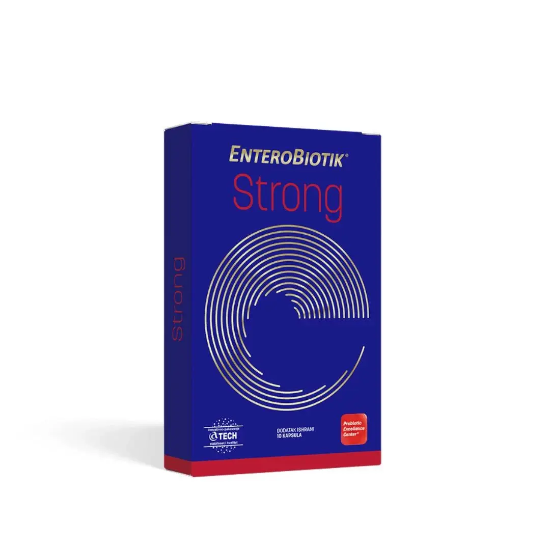 EnteroBiotik Preparati za mršavljenje Strong, 10 kapsula