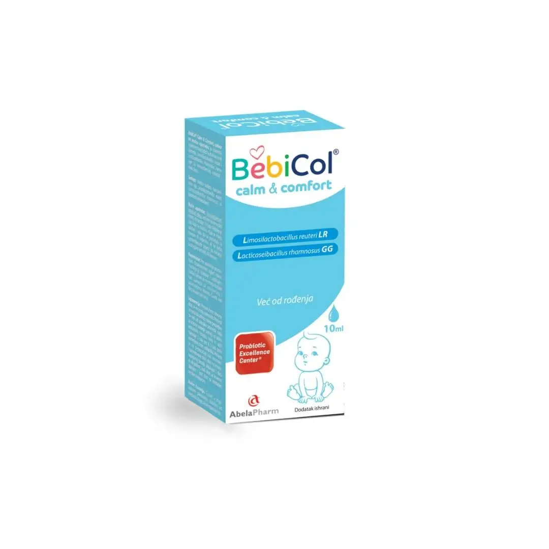 AbelaPharm Probiotske kapi BebiCoL Calm&Comfort , 10 ml