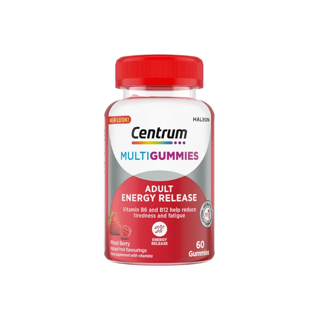 Centrum Gumene bombone Multigummies Adults Energy Release, 60 komada