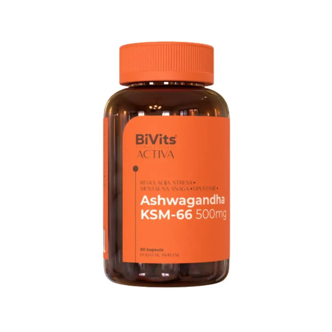 BiVits Ashwagandha KSM-66, 60 kapsula
