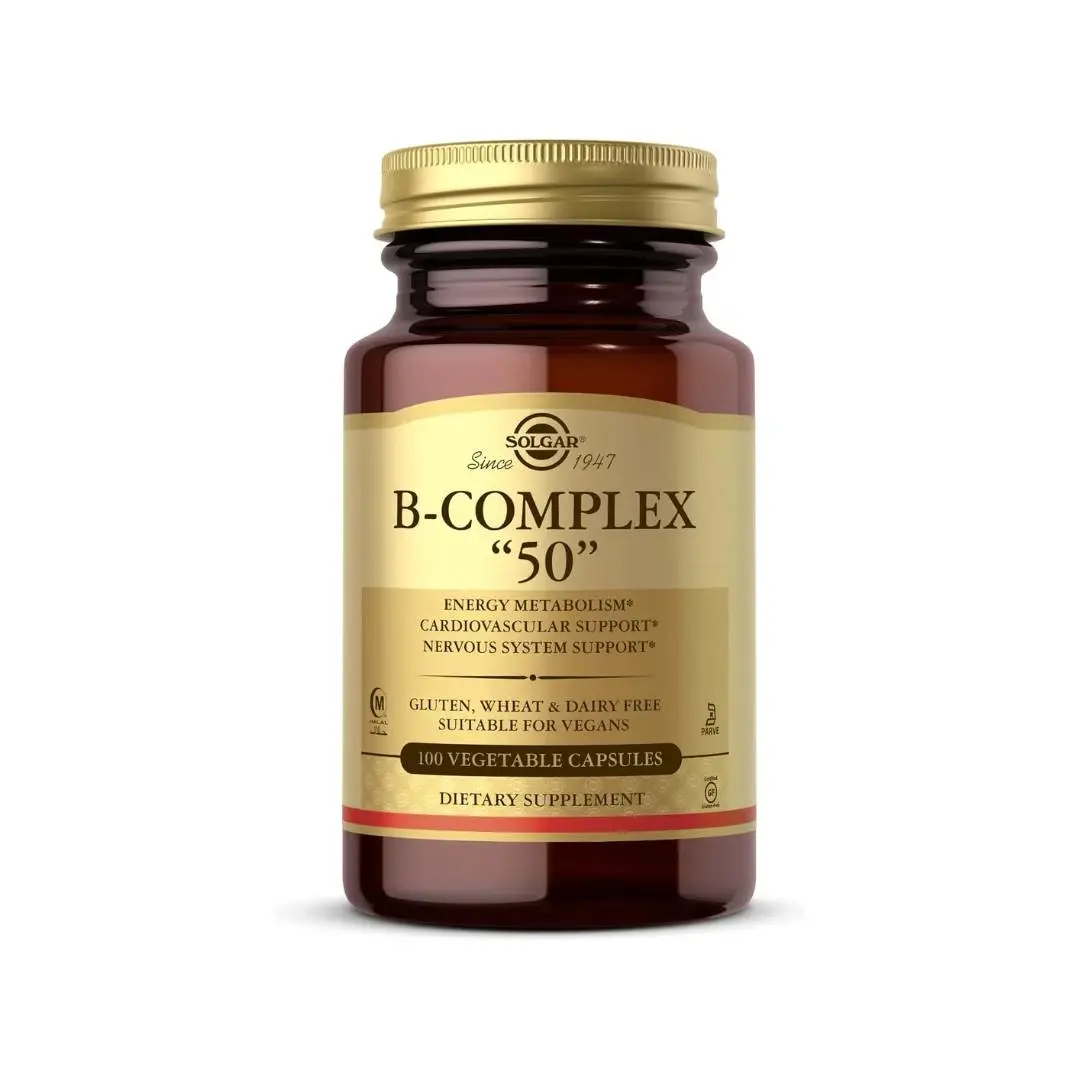 Solgar Vitamin B Complex 50, 100 tableta