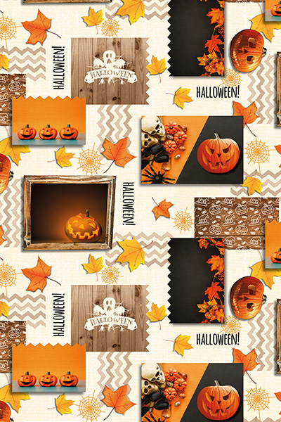 MUŠEMA 1.4X20M 1067/1 HALLOWEEN MOTIVI