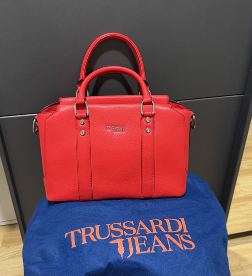 Trussardi tasna crveno koralna