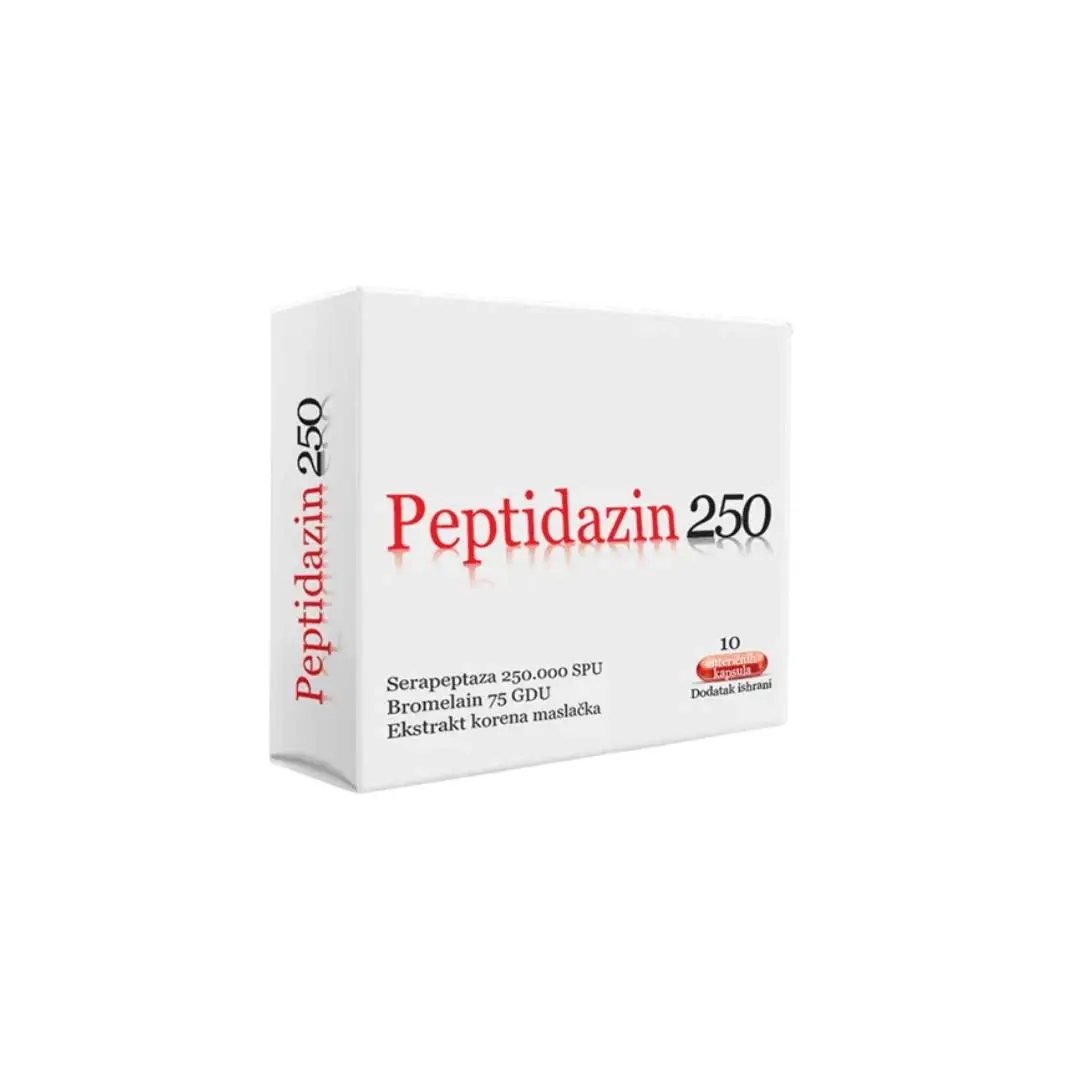 Naturalab Kapsule Peptidazin 250, 10 kapsula