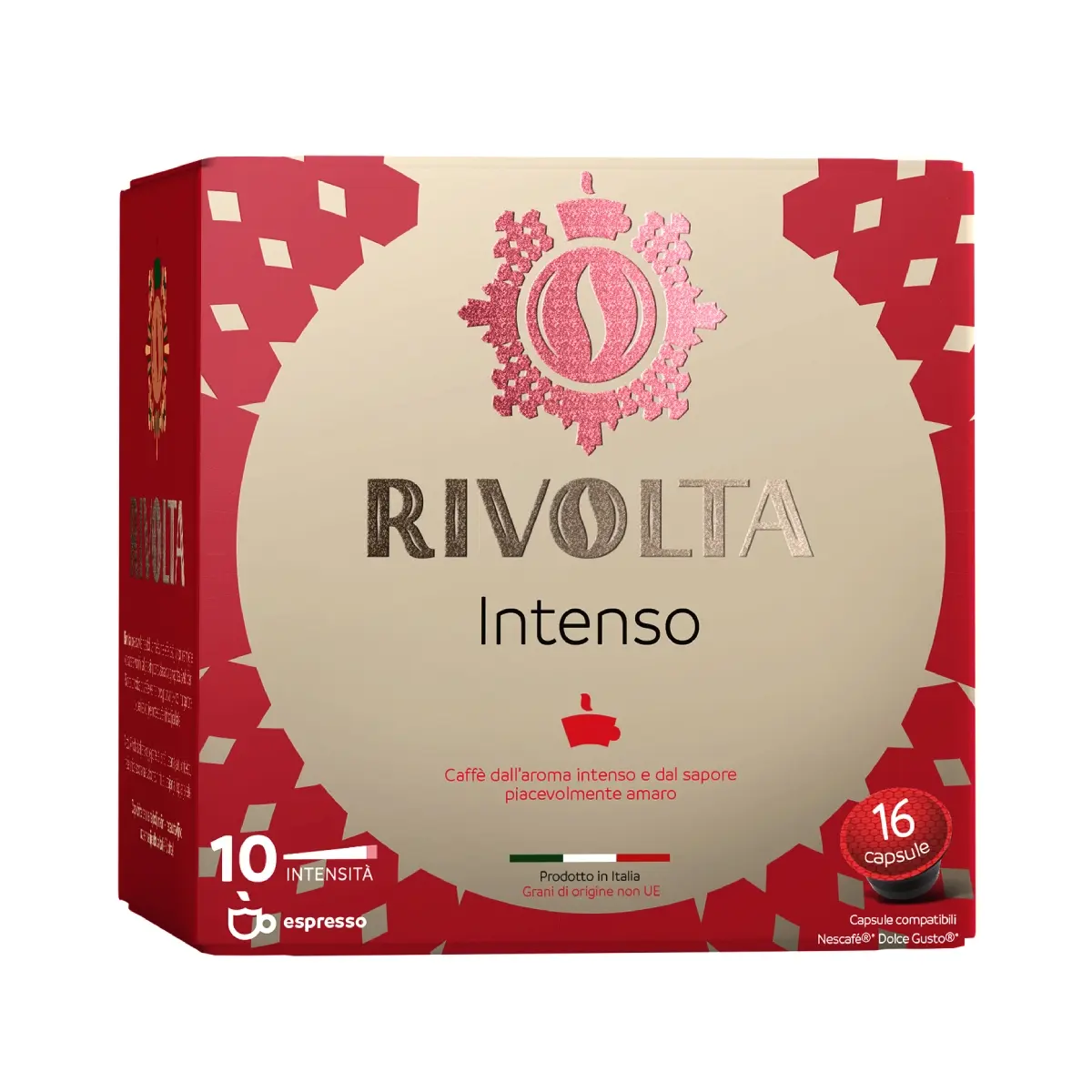 Rivolta Kapsule za kafu Dolce Gusto Intenso, 16 komada