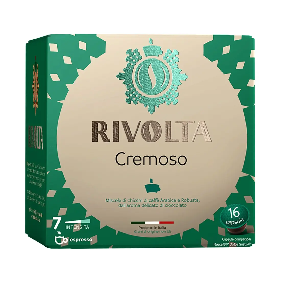 Rivolta Kapsule za kafu Dolce Gusto Cremoso, 16 komada
