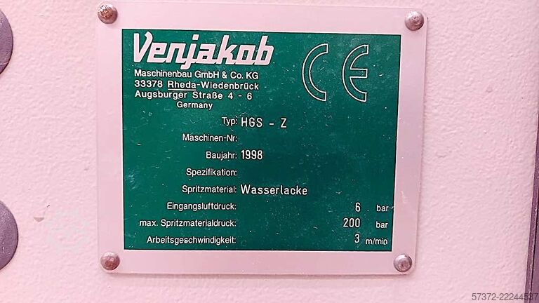Prskalica
Venjakob HGS-Z/PC