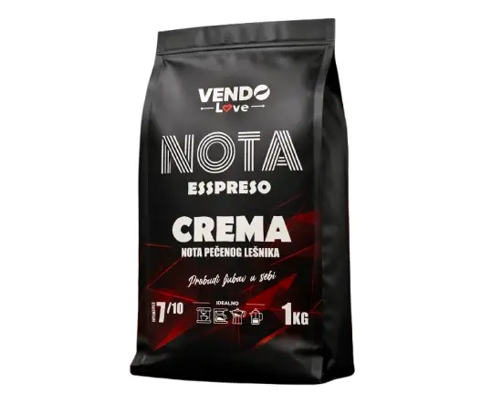 Vendolove Espresso kafa u zrnu Nota, 1 kg
