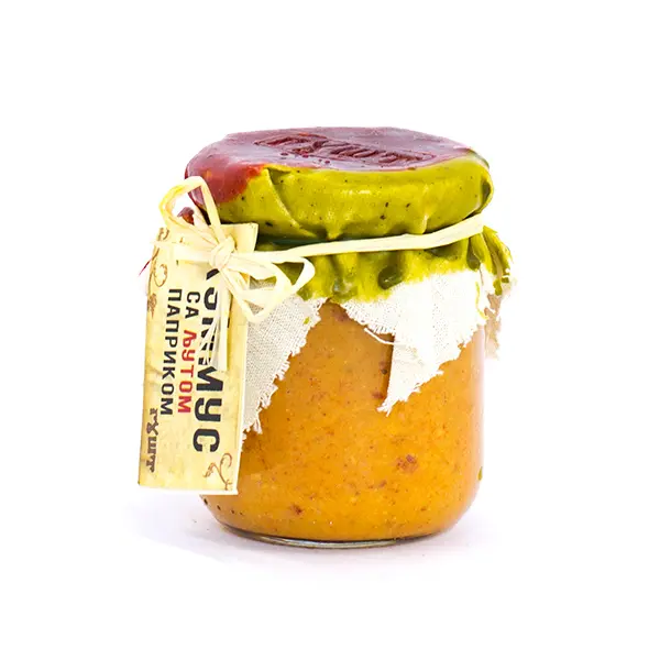 GUŠT Humus sa ljutom paprikom 180g