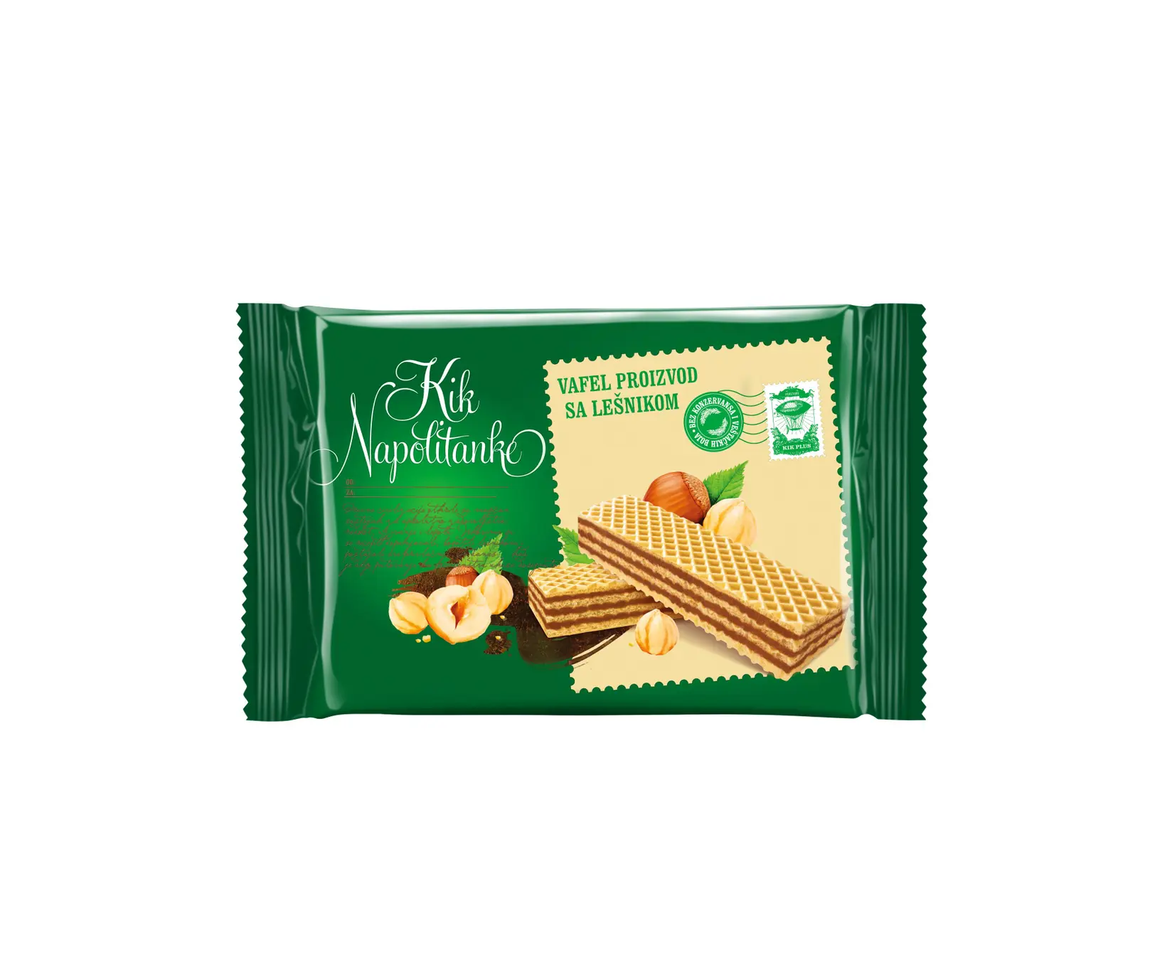 Kik Napolitanka sa lešnikom, 100g