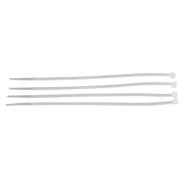 Vezice 7.6x400mm set 50 kom bele