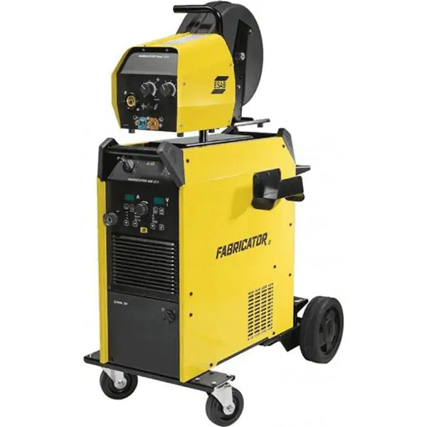 ESAB Fabricator EM401iW FEED 304W industrijski MIG/MAG i MMA aparat za zavarivanje 400A sa vodenim hlađenjem