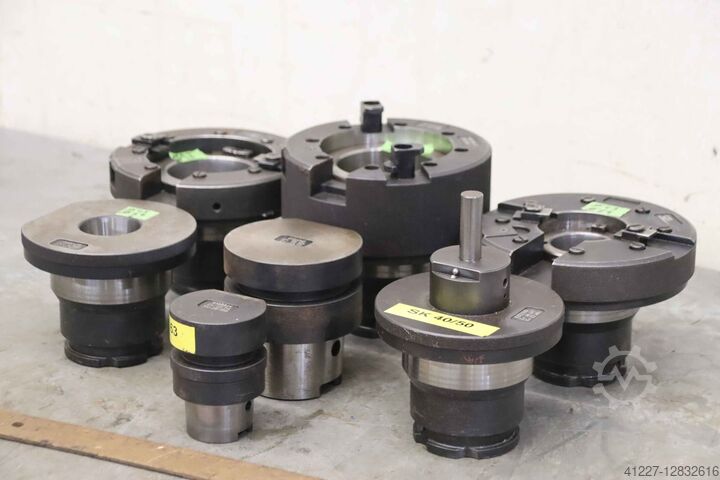 Adapteri za prihvat freza za uređaj za predpodešavanje alata, 7 komada
Kelch HSK 63 HSK 100 SK 40/50 ANSI/CAT
