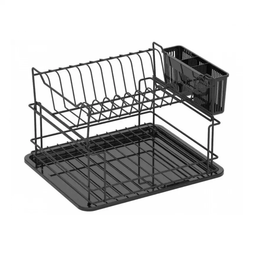 Oceđivač za sudove Black double decker Texell TDE-BD338
