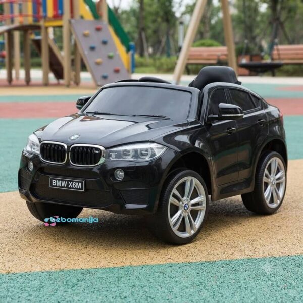 Licencirani BMW X6M na akumulator 12V – Crni BJJ2199