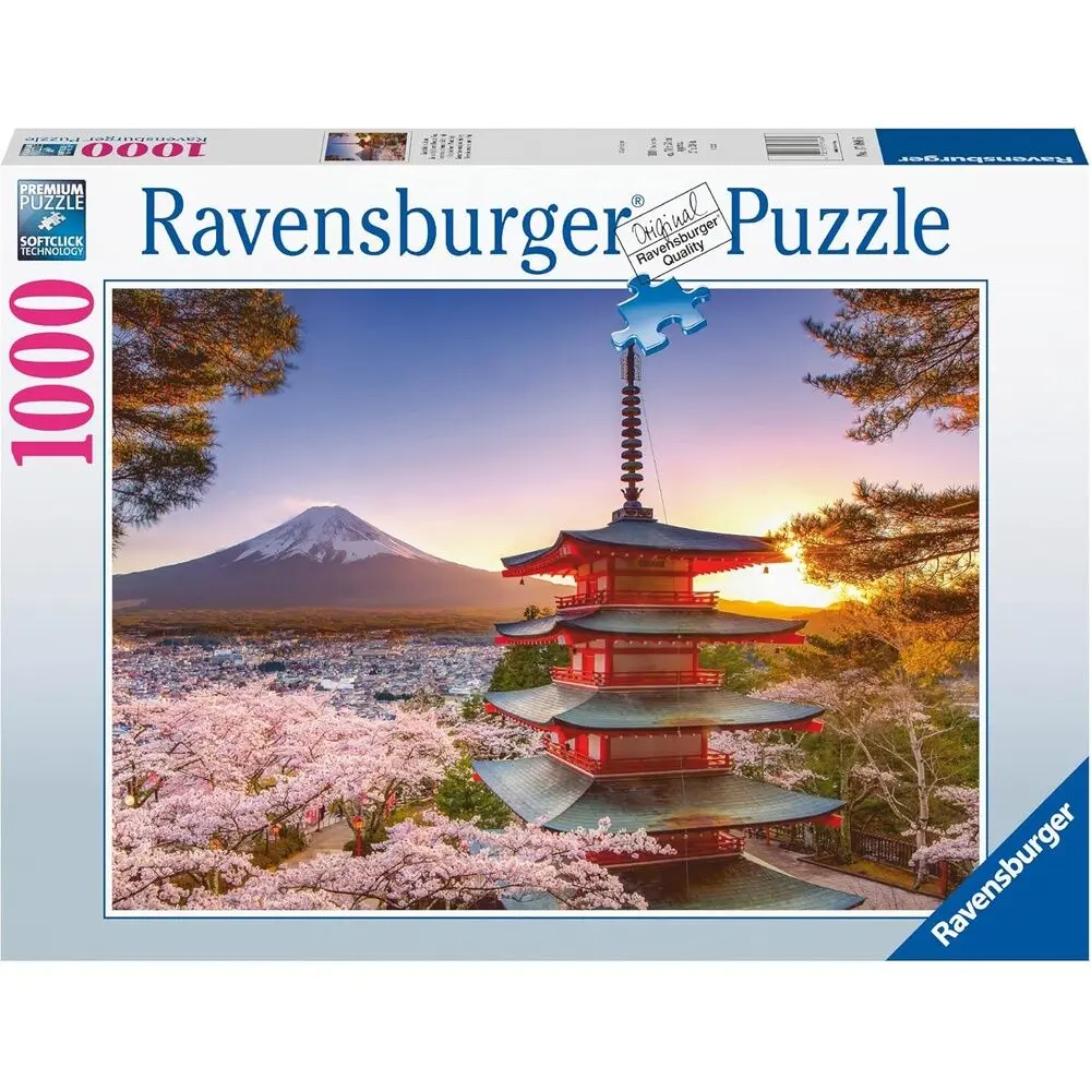 Ravensburger Slagalica Pogled na cvet trešnje Fuji