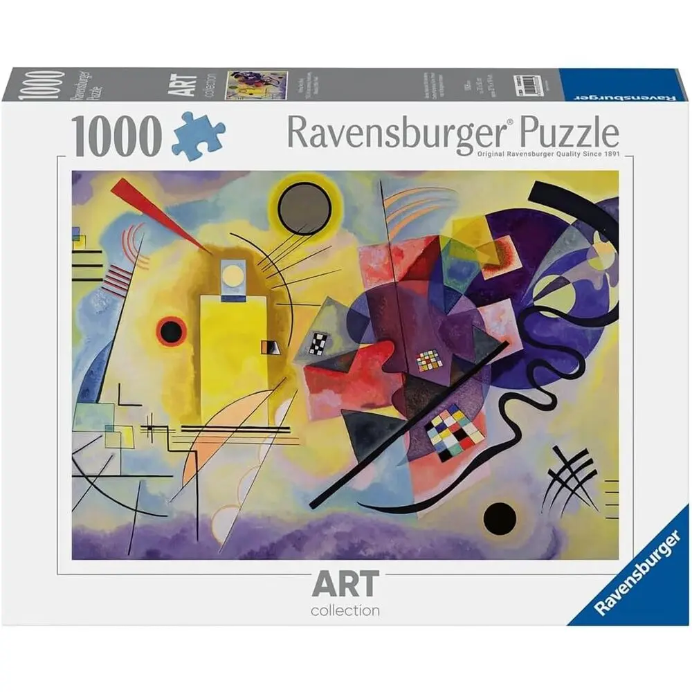 Ravensburger Slagalica Kandinski: Žuta, crvena, plava