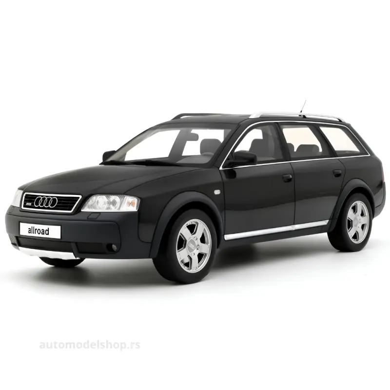 OTTOMOBILE Audi A6 C5 All Road - Brilliant Black - 2000, 1:18