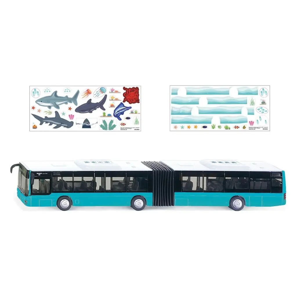 Siku Igračka Zglobni autobus 3736S, Plavi