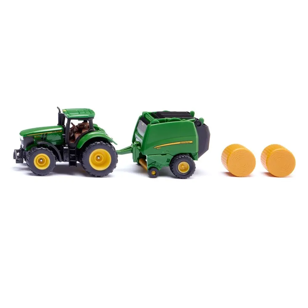 Siku Igračka Traktor sa balirkom John Deere