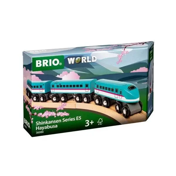 Brio Voz Shinkansen Hayabusa, Trains of the World