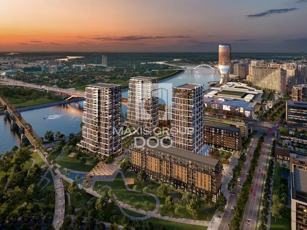 Prodaja, dvosoban stan, 58m², Savski Venac, Beograd