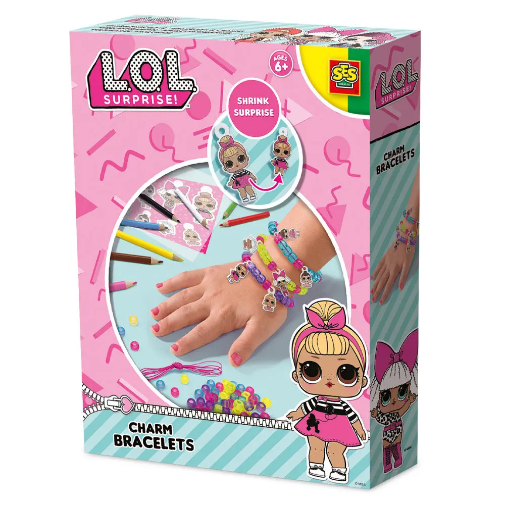 Ses Creative Kreativni set napravi i dekoriši narukvicu Lol surprise
