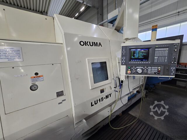CNC strug
Okuma LU15-MY