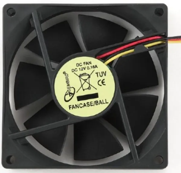 VENTILATOR 12V-FANCASE/BALL 3pina
