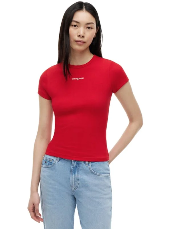 Tommy Hilfiger - Pamučna ženska majica
