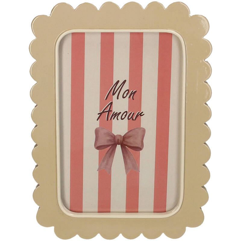 RAM ZA SLIKE – Photo Frame Polyresin Beige 10x15cm