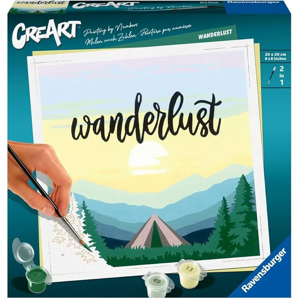 Ravensburger Društvena igra CreArt Želja za putovanjem