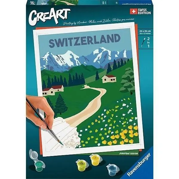 Ravensburger Društvena igra CreArt Јungfrau region