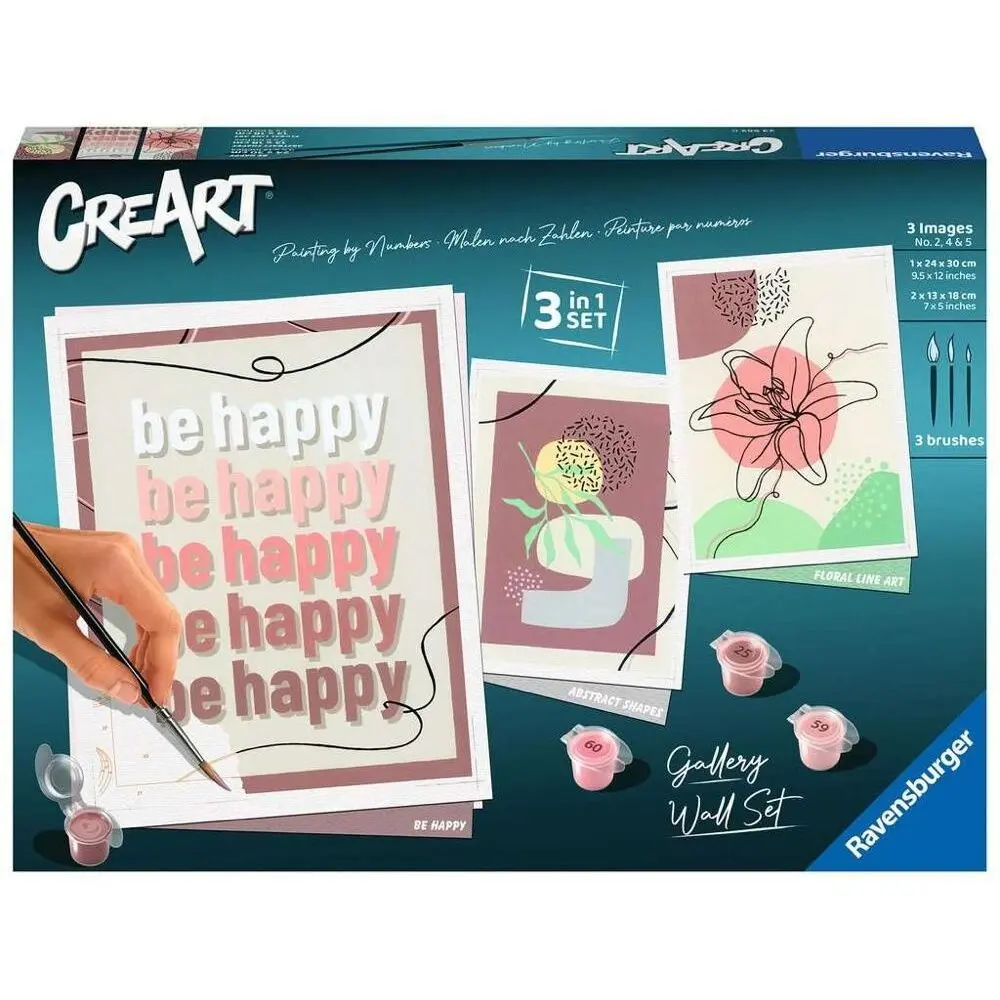 Ravensburger zidni set galeriјe društvenih igara apstraktni oblici