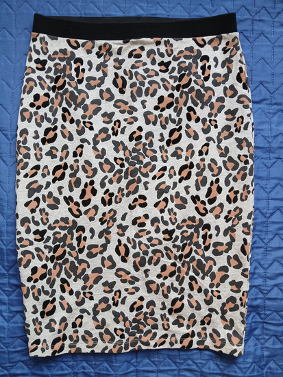 Lindex Holly&Whyte midi leopard suknja, S/M