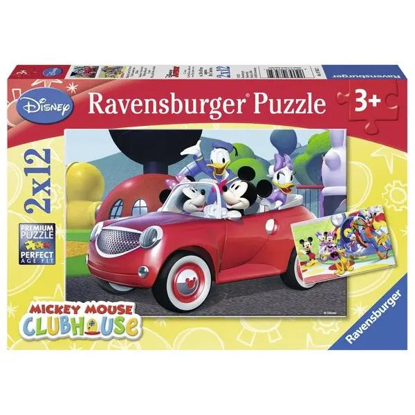 Ravensburger Slagalica Mickey Mouse Clubhouse, 2x12 delova