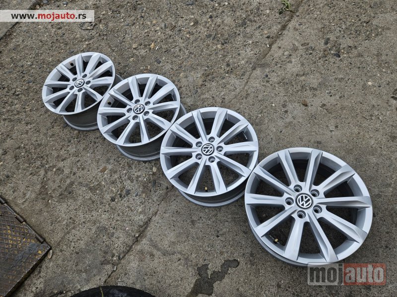 AluFelne 17Coli 5x112 Volkswagen kao nove odlicne Originalne